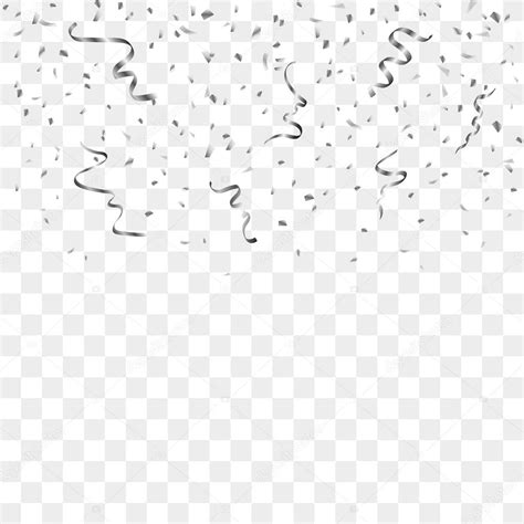 Silver Confetti Background Stock Vector By ©alonas 125384666