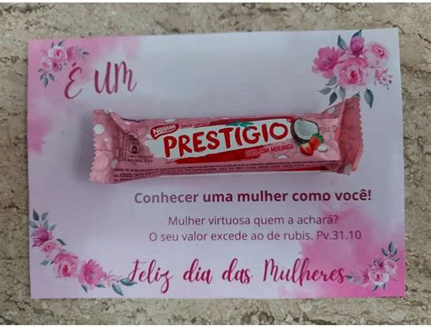 Cartão Prestígio Dia Da Mulher Tia Laura Oficial