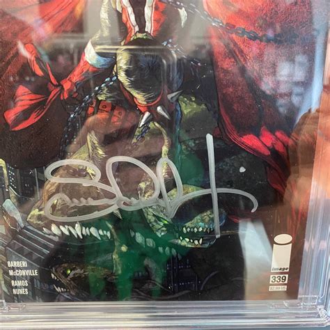 Spawn 339 Cgc Comics 9 8 Signed By Simone Bianchi Image Comics Todd Mcfarlane Mondo Virtuale