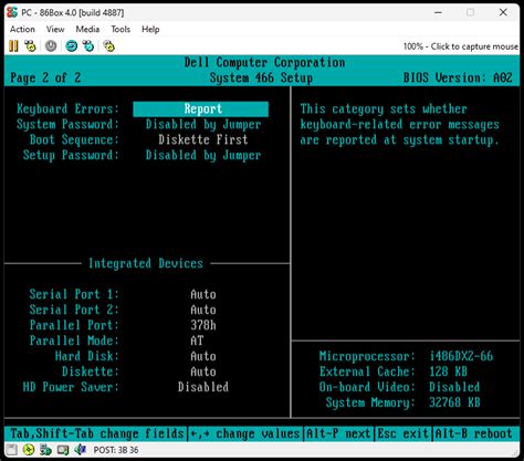 please add support for dell 466 np in 86box · issue 3585 · 86box 86box