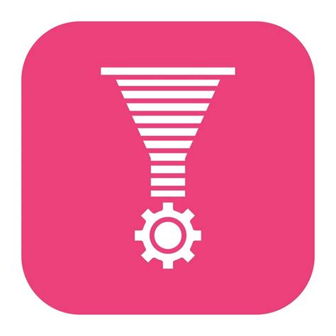 Premium Vector Funnel Vector Illustration