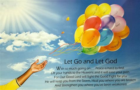Let Go Let God Poem