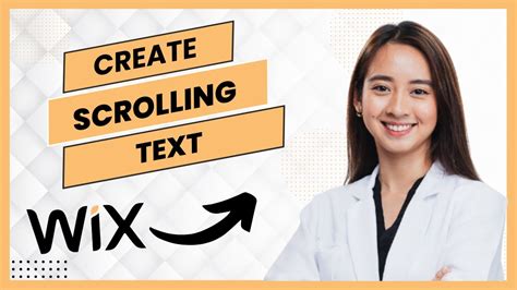 How To Create Scrolling Text In Wix Best Method Youtube