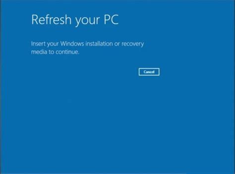 How To Refresh Windows 8 1 Screenshots Tutorial
