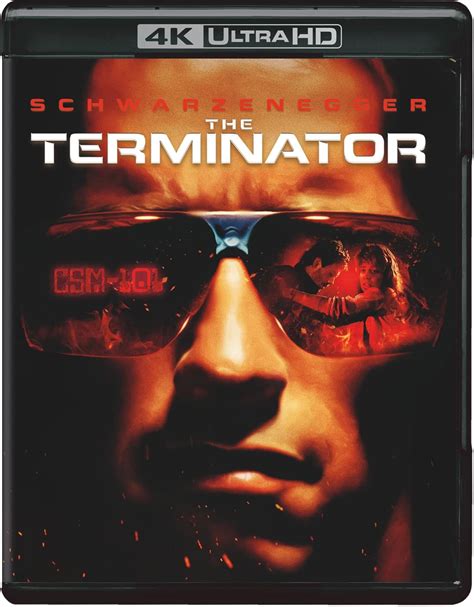 Amazon The Terminator 4k Ultra Hd 1984 Dvd Et Blu Ray Hd Dvd