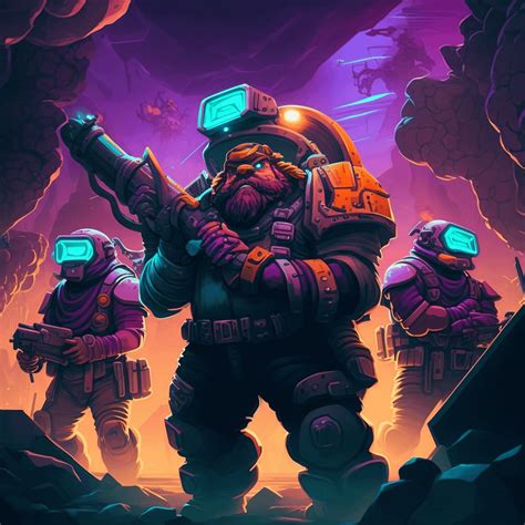 Ai Generated Drg Dwarves By Midjourney Rdeeprockgalactic