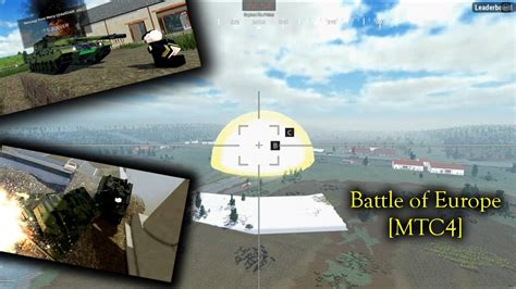 Battle Of Europe Pt 1 Mtc4 Roblox Youtube