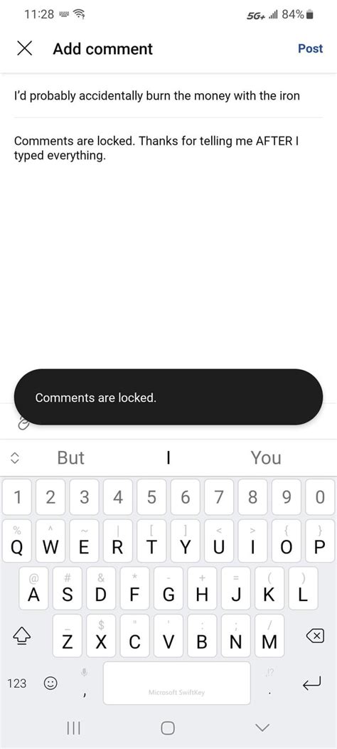 Thanks I Hate Typing A Comment Only To Find Out Comments Are Locked