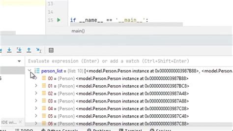 Debug And Inspect Python Variables Using Pycharm Youtube