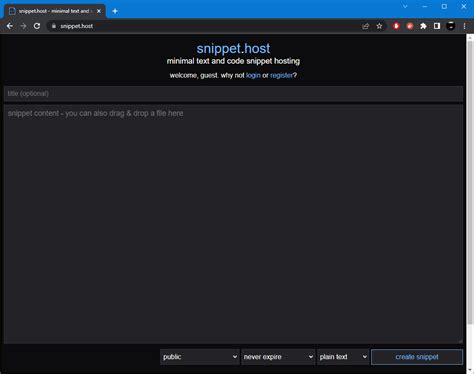 Snippethost WebЯcade Docs