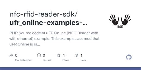 github nfc rfid reader sdk ufr online examples php master mode php source code of ufr online