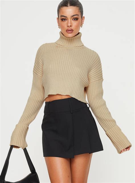 Kinzlee Mini Skirt Black Princess Polly Usa