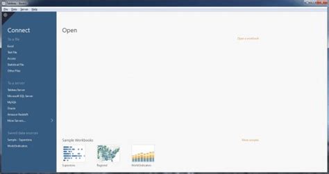 Tableau Desktop Download Business Analytics Application
