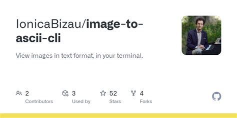 Github Ionicabizau Image To Ascii Cli View Images In Text Format In Your Terminal