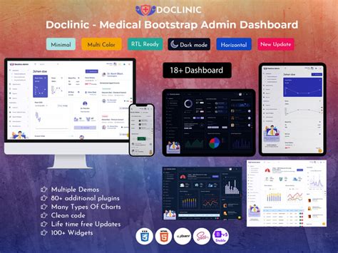 Doclinic Medical Bootstrap Admin Dashboard Multipurpose Themes