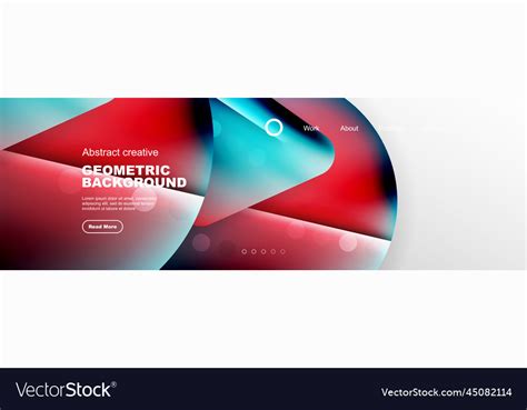 Geometric Shapes Composition Abstract Royalty Free Vector