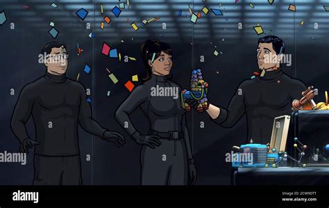 Archer From Left Cyril Figgis Voice Chris Parnell Lana Kane