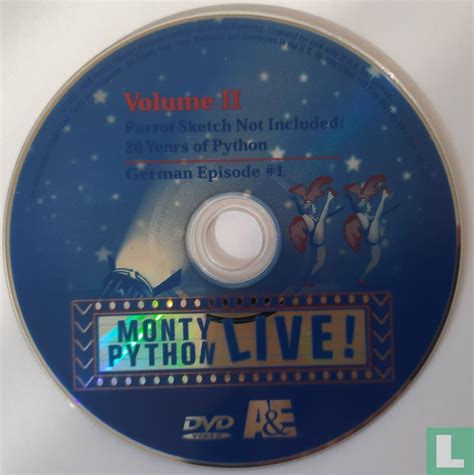 Monty Python Live Parrot Sketch Not Included 20 Years Of Python German Episode 1 Dvd 2
