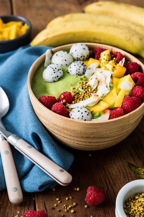 Green Organic Smoothie Bowl Recipe In The Raw® Sweeteners Recipe Raw Food Recipes Raw