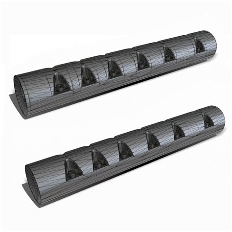 Suppressor Set 01 3d Model Download Weapon Attachments On