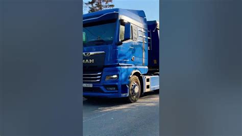 Blue💙man Tgx18 510 Man🚀 Truckspotting🚨 Romania Fpyシ 🚛 Manele Viral