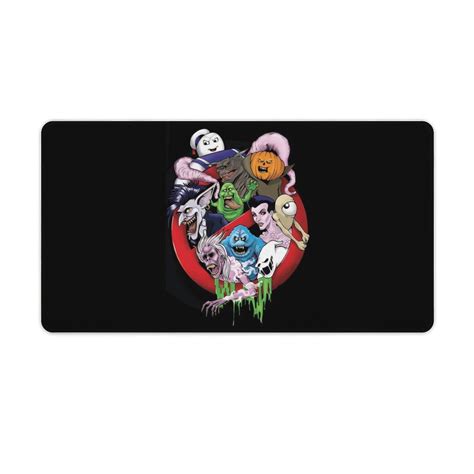 Animation Ghostbusters Mouse Pad Extended Gaming No Sliped Large Desk Mat Stitched Edge Keyboard
