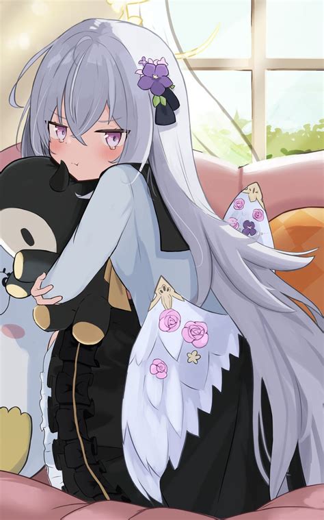 Azusa And Skullman Blue Archive Drawn By Spiral Udon Danbooru