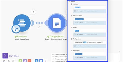Automate Document Creation With Baserow And Google Docs Baserow