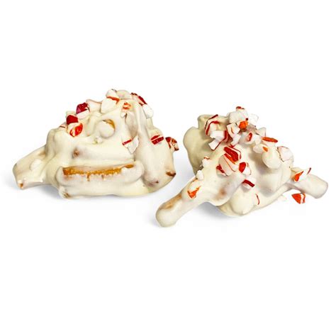 Candy Cane Pretzels Jackies Chocolate