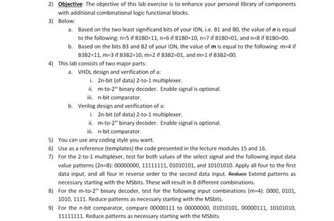 Objective The Objective Of This Lab Exercise Is Chegg