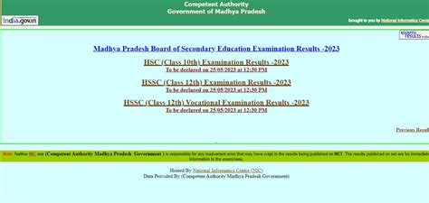 Mpbse Mp Board 10th 12th Result 2023 Link List Of Websites To Check Mp