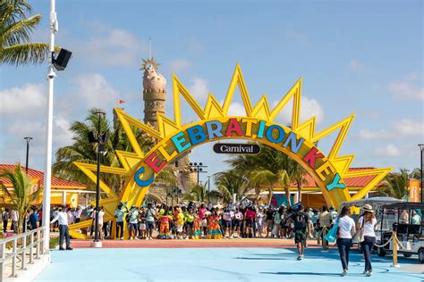 Carnival Cruise Line Celebration Key Opens In Bahamas
