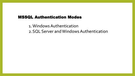 Microsoft Sql Server Database Administration Pptx