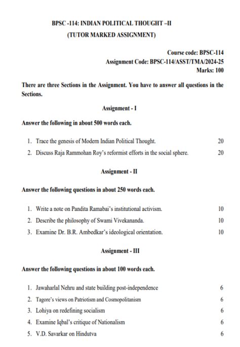 BPSC 114 IGNOU Solved Assignments 2024 25 English PDF Download IGNOU Galaxy