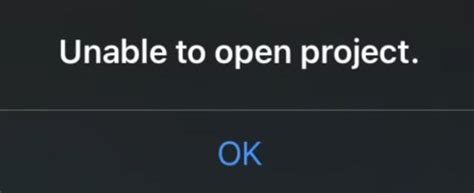 Ive Been Getting This Error While Trying To Open My Project Does Anyone Know The Fix R