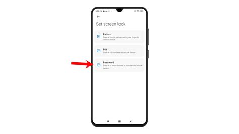 How To Set Up A Password On Redmi Note 8 Lock Screen Password Security The Droid Guy