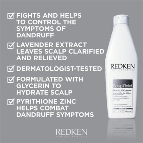 Redken Scalp Relief Dandruff Control Shampoo La Valiente Beauty Shop