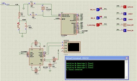 Simulation Of The Microcontroller For Battery Voltage Less Than 10 5v Download Scientific