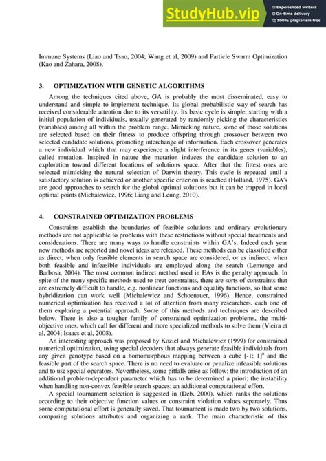 A Genetic Algorithm For Constraint Optimization Problems With Hybrid Handling Of Penalty Scheme