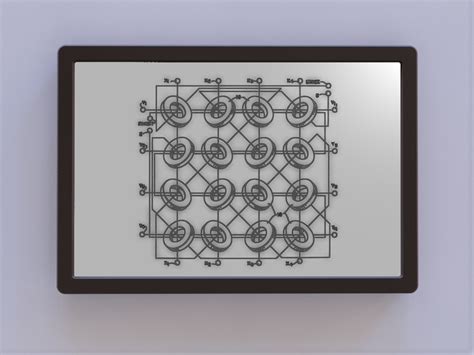 Magnetic Core Memory Patent Art By Ken Mills Download Free STL Model Printables Com