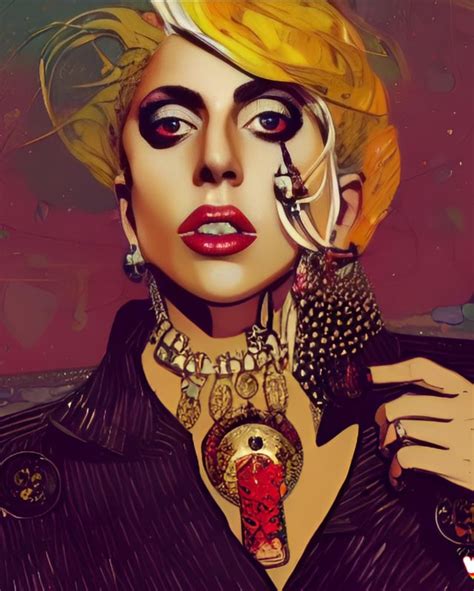 Gaga Fan Art Ai Rladygaga