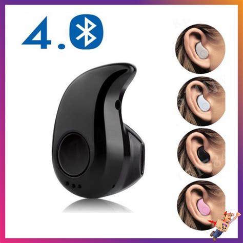 Mini Fone De Ouvido Sem Fio A Headset Stereo Intra Auricular Bluetooth Esportivo Shopee Brasil