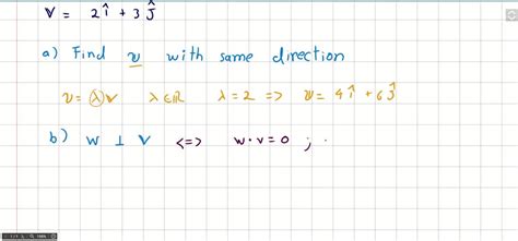 solved let v be an arbitrary vector and let n be an arbitrary unit