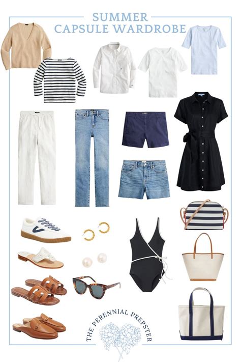 Classic Style Summer Capsule Wardrobe Artofit