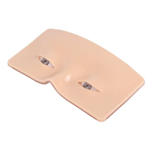 Silicone Face Eye Makeup Practice Board Realistic And Reusable Makeup Practice Training Face