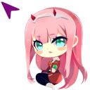 Zero Two Anime Cursor Chrome Web Store