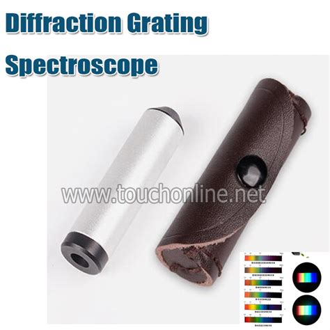 Handheld Diffraction Grating Spectroscope Gemstone Vicedeal