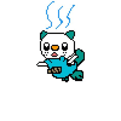 Shiny Oshawott Sprite Pokémon Sprites Archive Of Pokémon Images From