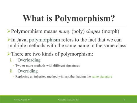 Method Overloading In Java PPT