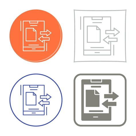 Data Transfer Vector Icon 31505545 Vector Art At Vecteezy